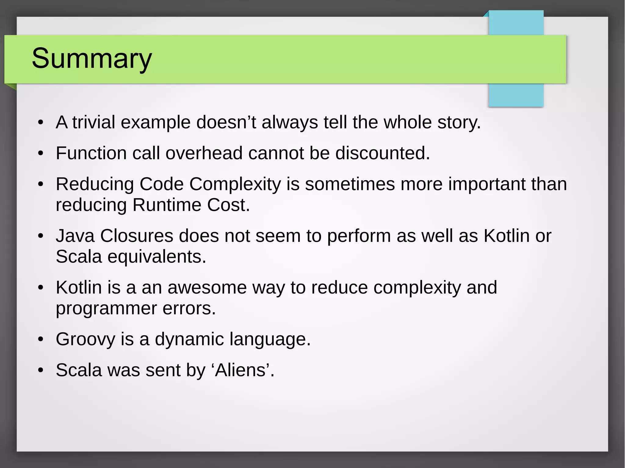 Performance Comparison Jvm Languages Ppt