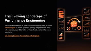 Performance-Engineering-Unseen-Engine QA | PDF