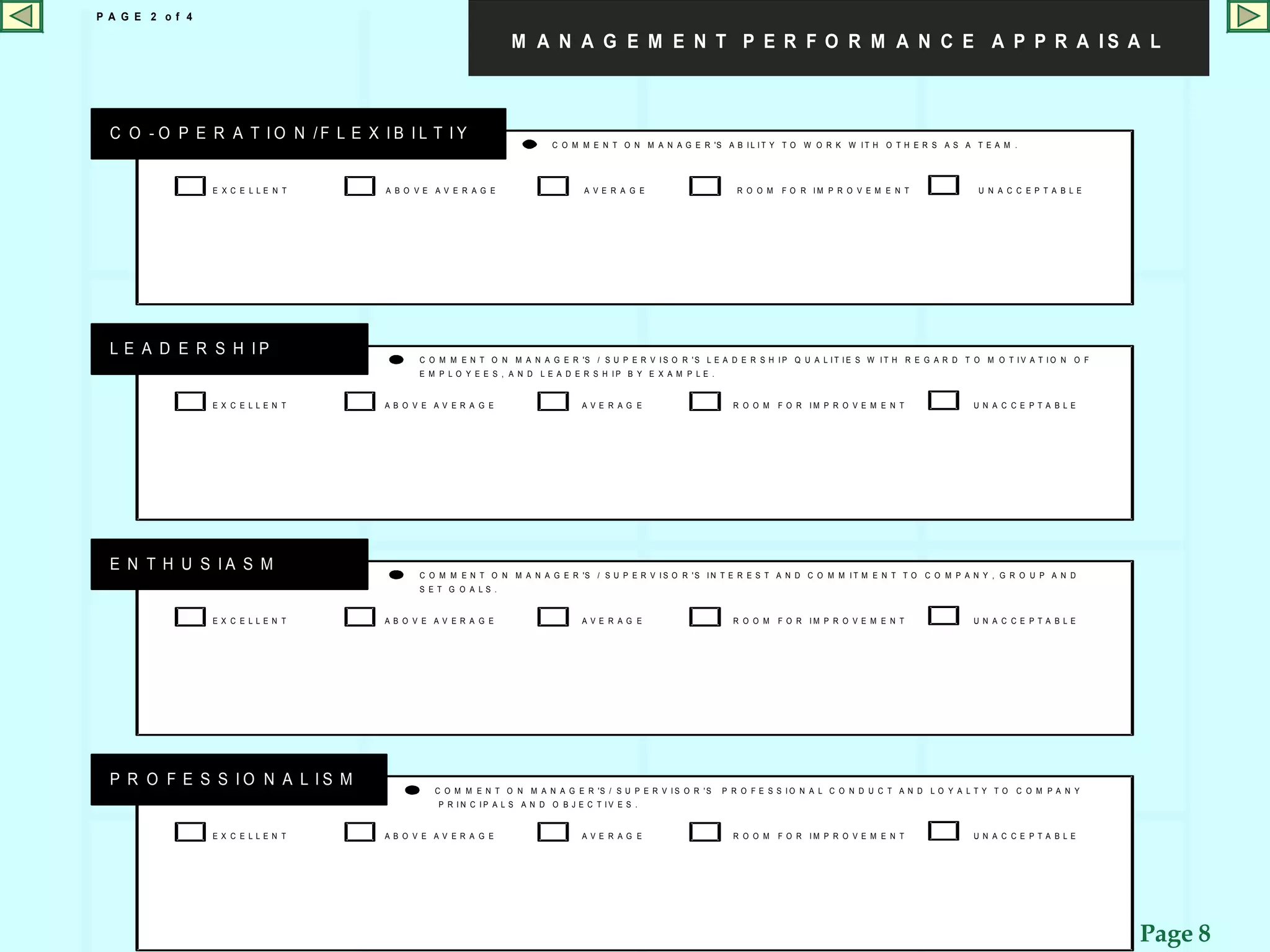 PERFORMANCE EVALUATION POWERPOINT | PPT