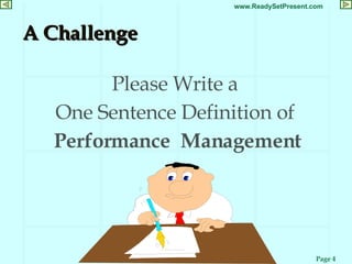 PERFORMANCE EVALUATION POWERPOINT | PPT