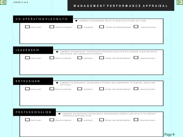 PERFORMANCE EVALUATION POWERPOINT | PPT