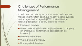 Performance Management -- An Introdution | PPT