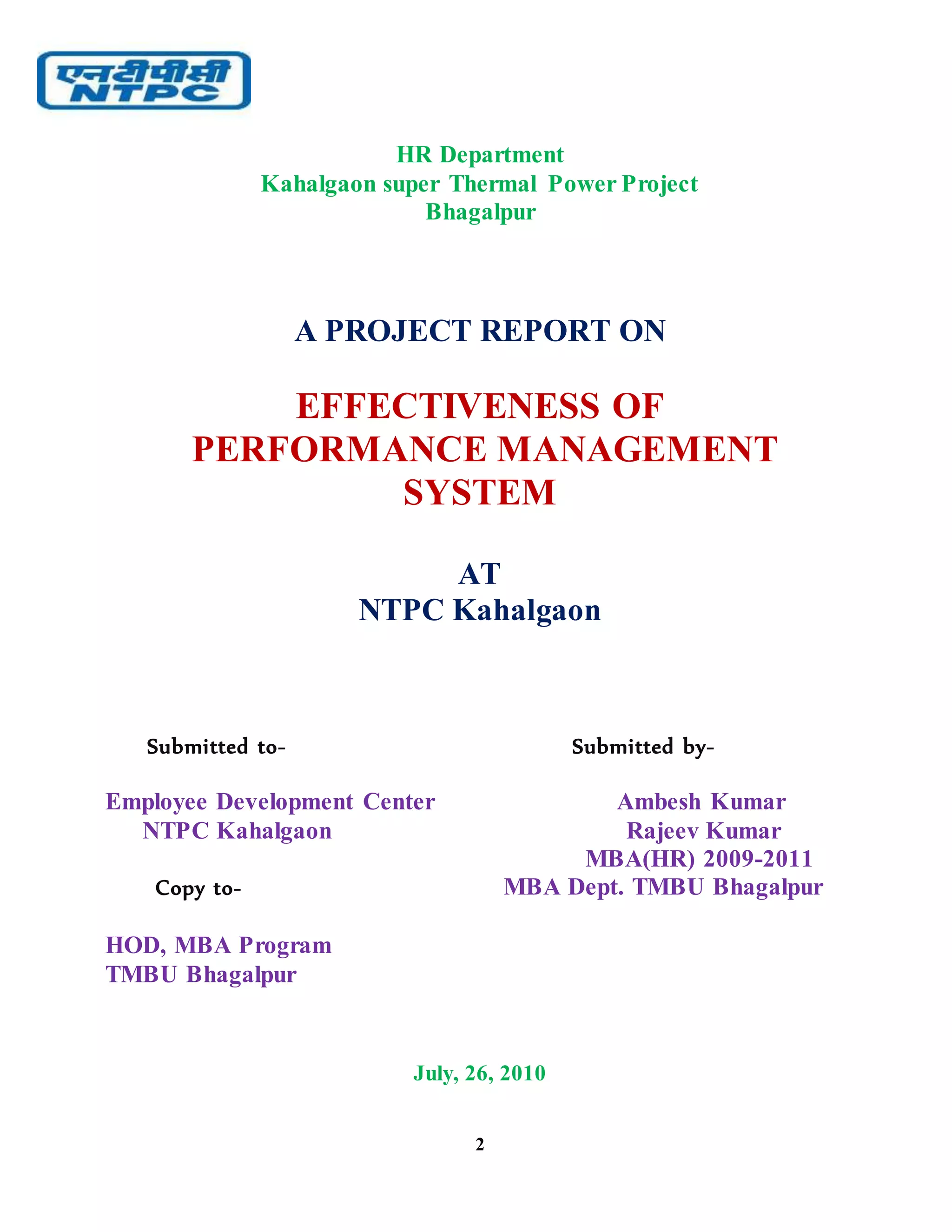 Performance-management-system-at-ntpc | DOCX