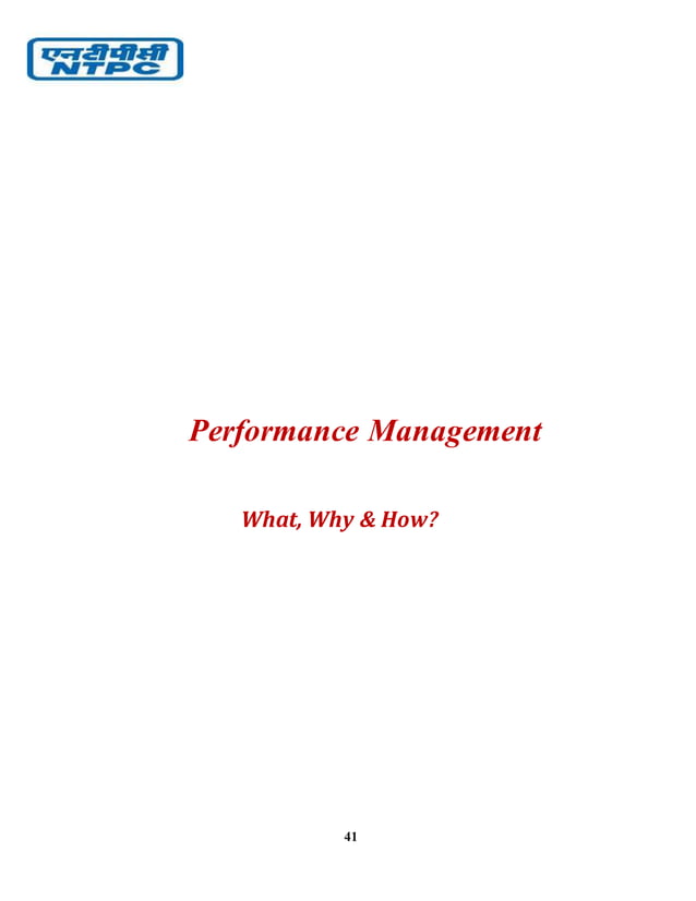 Performance-management-system-at-ntpc | DOCX
