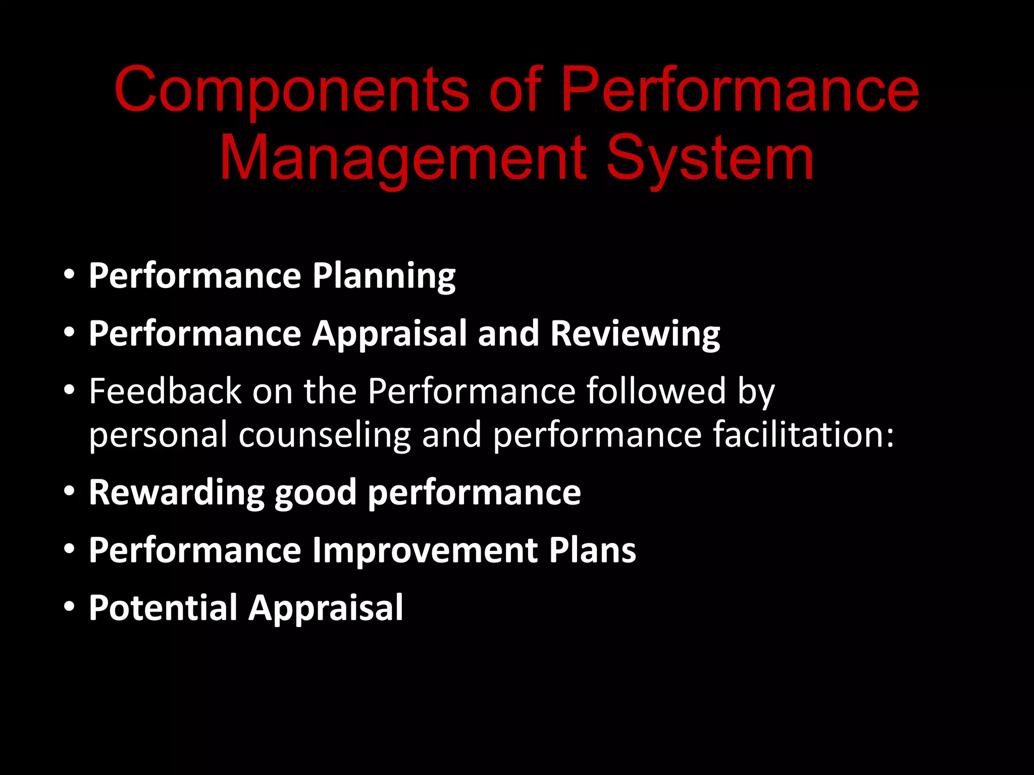 Performance management system at mahindra and mahindra Limited | PPTX