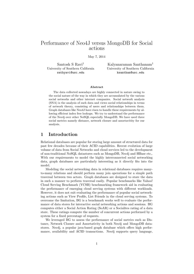 Performance neo4j-versus (2) | PDF