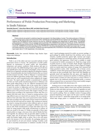 Nutritional Evaluation and Utilization of Pea Pod Powder for ...