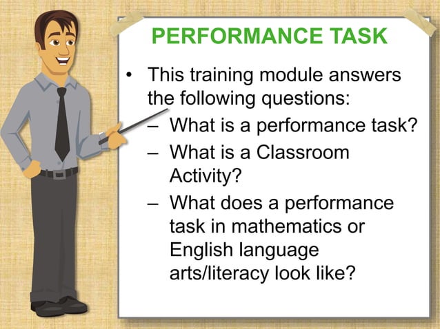 SBAC Performance Task Overview | PPTX