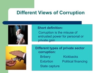 Performance accouyntability and combating corruption | PPT