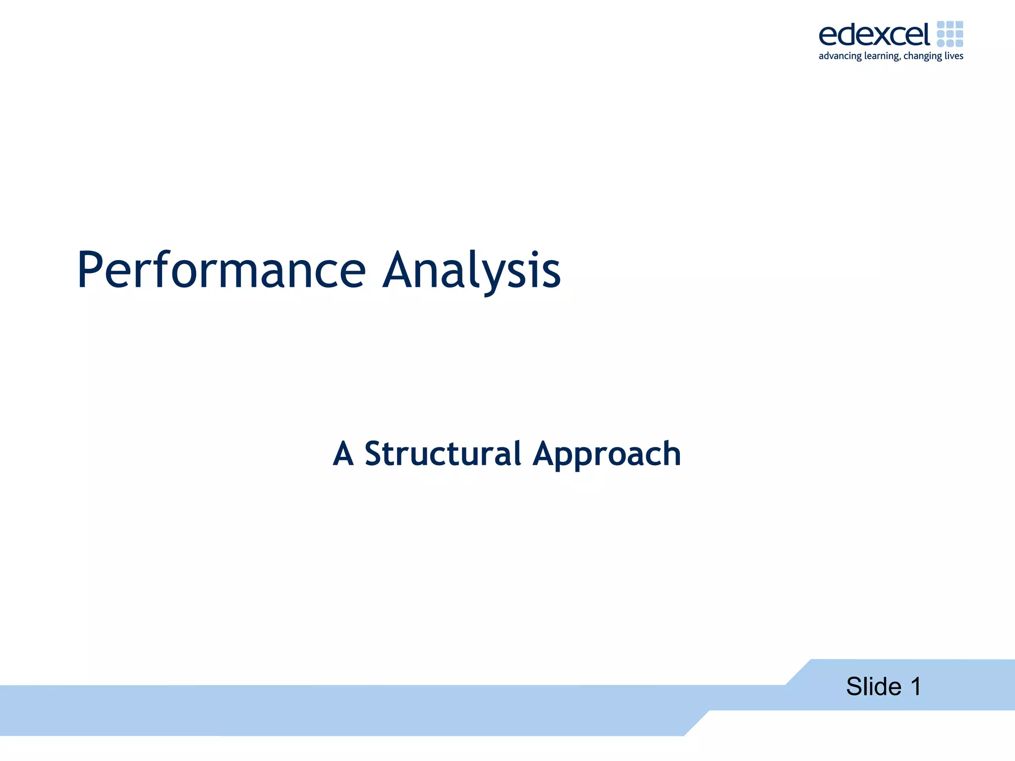 Unit 2 Performance Analysis Ppt