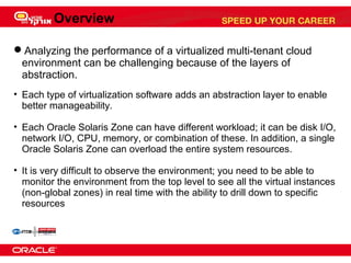 Performance analysis in a multitenant cloud environment Using Hadoop Cluster and Oracle Solaris ...