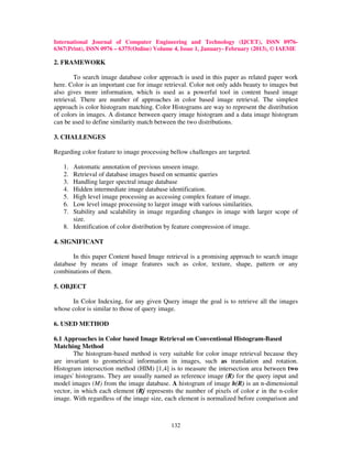 Performance analysis is basis on color based image retrieval technique | PDF