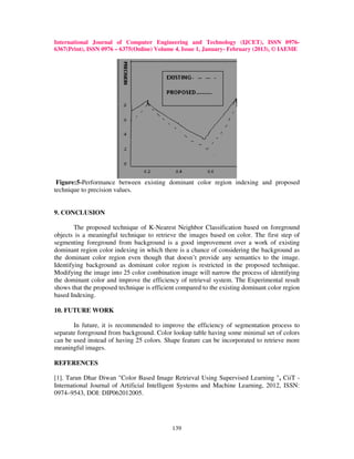 Performance analysis is basis on color based image retrieval technique | PDF