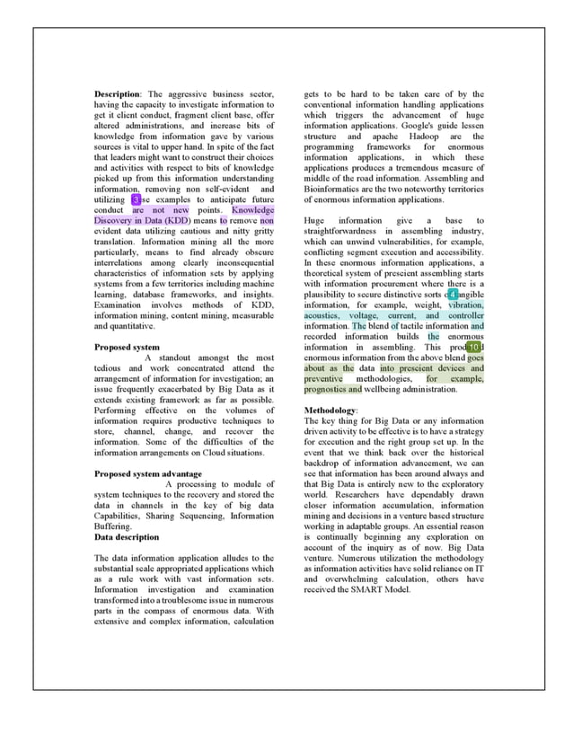 Performance analysis model for big data applications in cloud computing ... Performance analysis model for big data applications in cloud computing ...