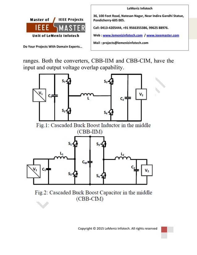 Performance analysis of bi directional dc-dc converters for electric ...