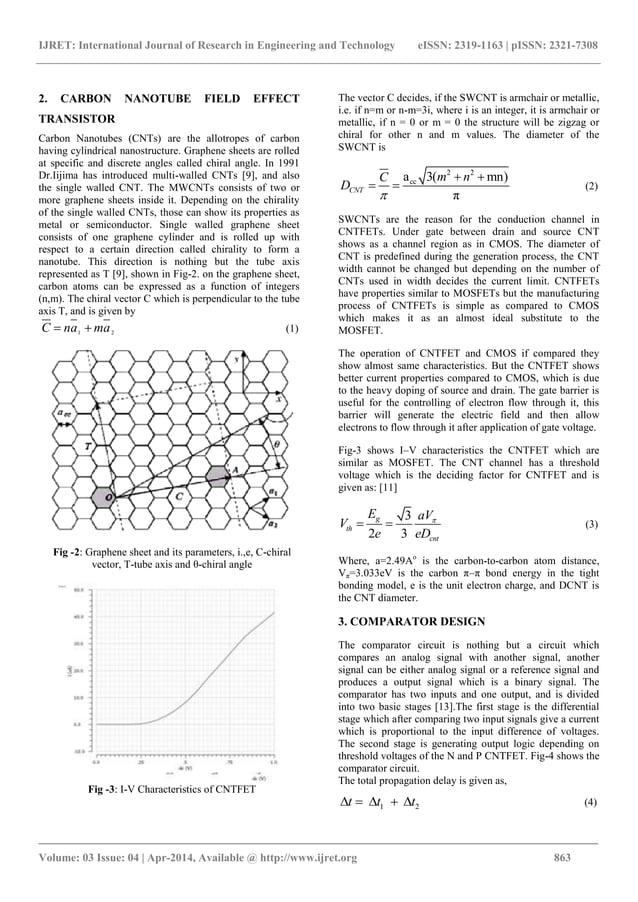 Performance Analysis Of Cmos Comparator And Cntfet Comparator Design Pdf
