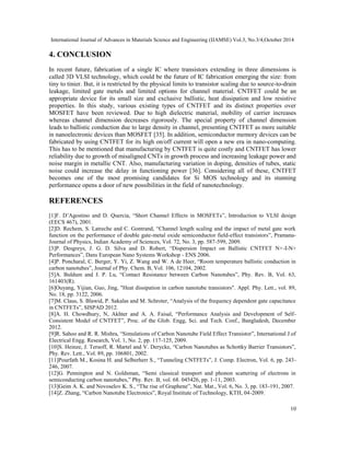 Performance analysis of cntfet and mosfet focusing channel length ...