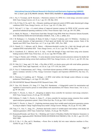 Performance Analysis of DFIG Wind Turbine | PDF
