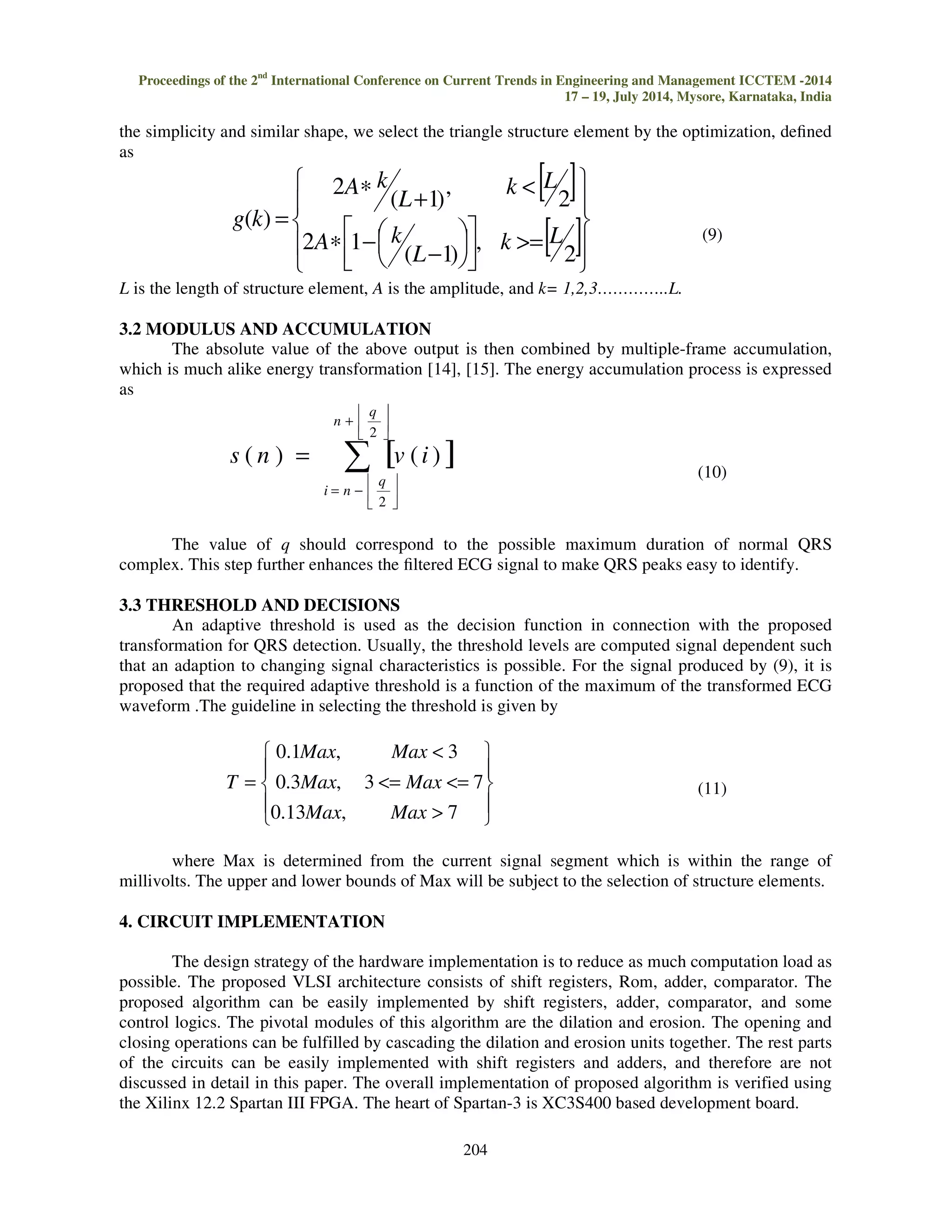 Performance Analysis Of Ecg Qrs Complex Detection Using Morphological Operators Pdf 3535