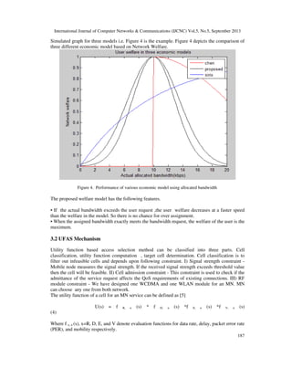 Performance analysis of economic model and radio resource management in ...