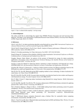 Performance analysis of enhanced delta sampling algorithm for ble indoor localization | PDF