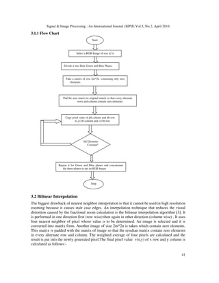Performance analysis of high resolution images using interpolation ...