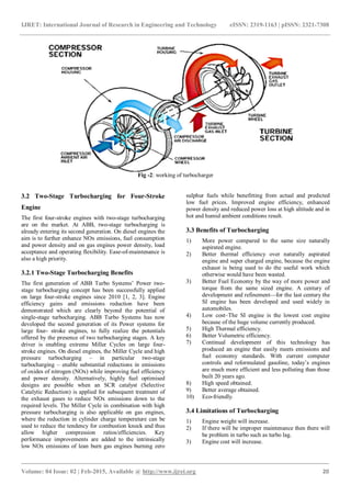 Performance analysis of ic engine using supercharger and turbocharger a ...