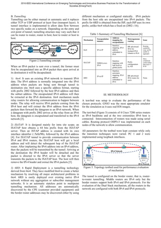 Performance Analysis of Ipv4 Ipv6 Transition Techniques | PDF
