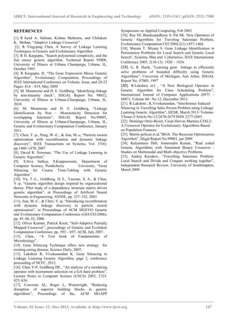 Performance analysis of linkage learning techniques in genetic algorithms | PDF