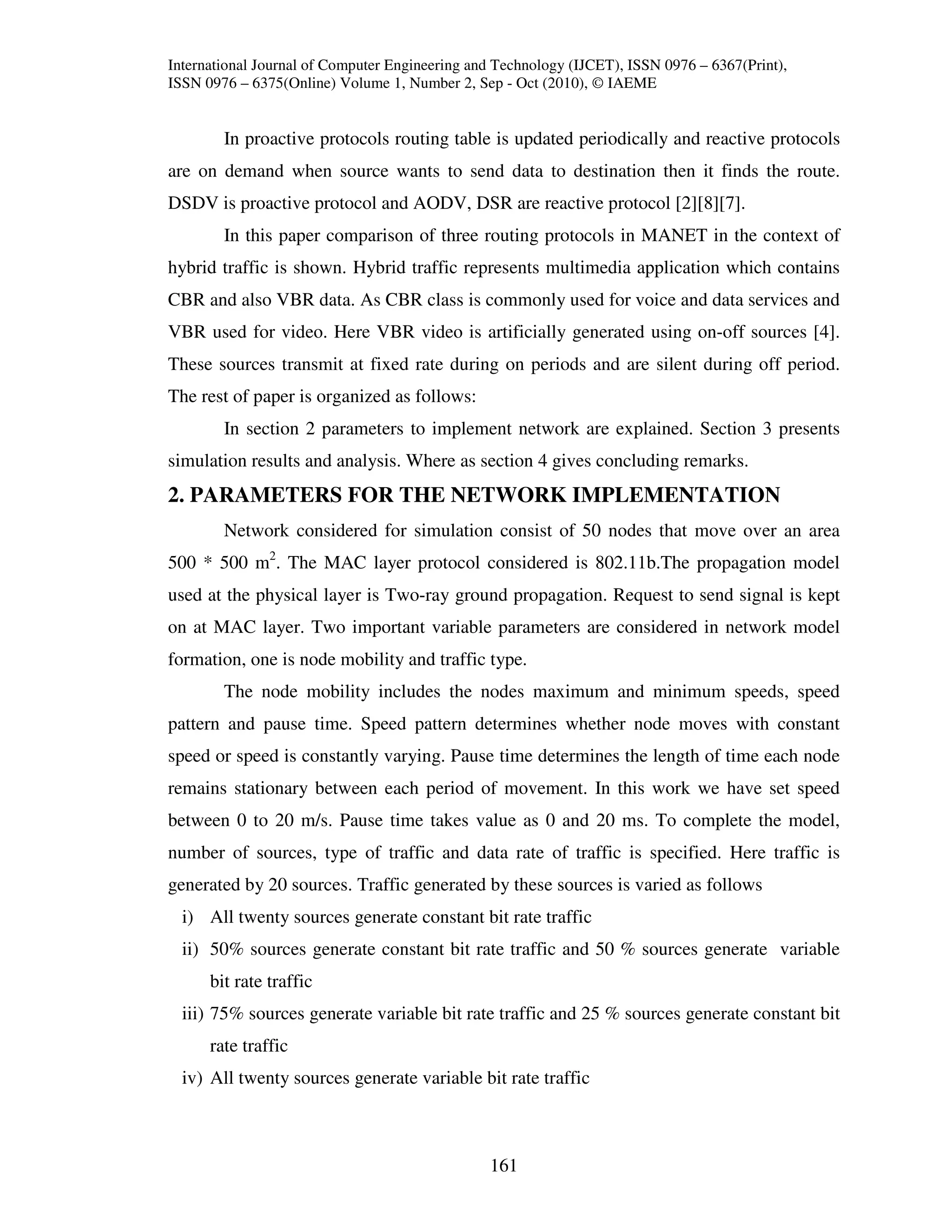 Performance analysis of manet routing protocol in presence | PDF | Computer Networking | Computing