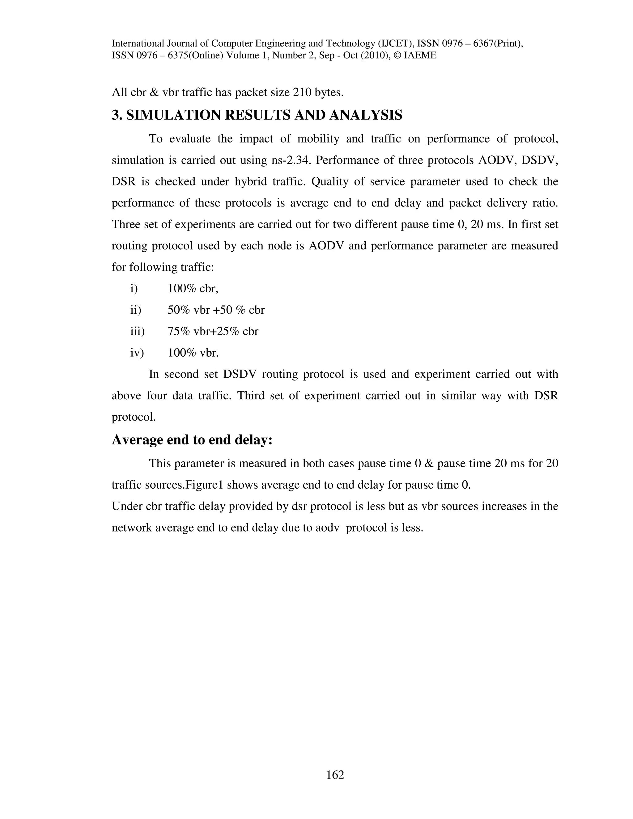 Performance Analysis Of Manet Routing Protocol In Presence Pdf