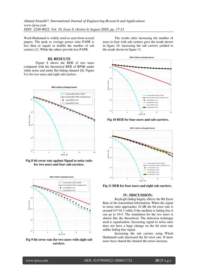 Performance Analysis Of Mc Cdma In Rayle Pdf