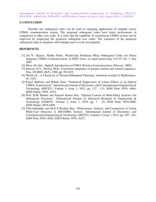 Performance analysis of new binary orthogonal codes for ds cdma communicat | PDF