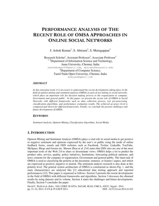 Performance analysis of the | PDF | Social Networking | Internet