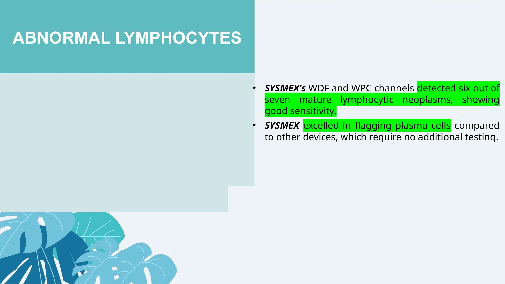 Performance and Abnormal Cell Flagging.pptx