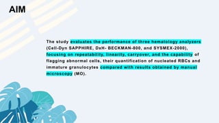 Performance and Abnormal Cell Flagging.pptx
