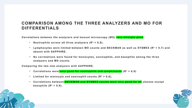 Performance and Abnormal Cell Flagging.pptx