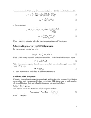Performance and analysis of ultra deep sub micron technology using complementary metal oxide ...