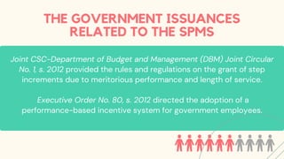 SPMS LECTURE :PERFORMANCE AND EVALUATION | PPTX