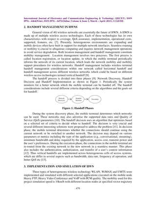 Performance and handoff evaluation of heterogeneous wireless networks 2 | PDF