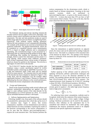 Performance and memory profiling for embedded system design | PDF