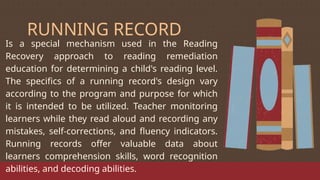 PERFORMANCE AND OBSEVATION-BASED ASSESSMENT IN TEACHING READING ...