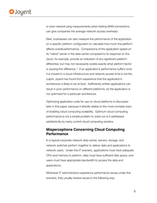Performance And Scale In Cloud Computing | PDF