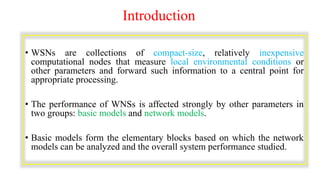 Performance and traffic management for WSNs | PPTX