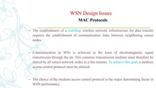 Performance and traffic management for WSNs | PPTX