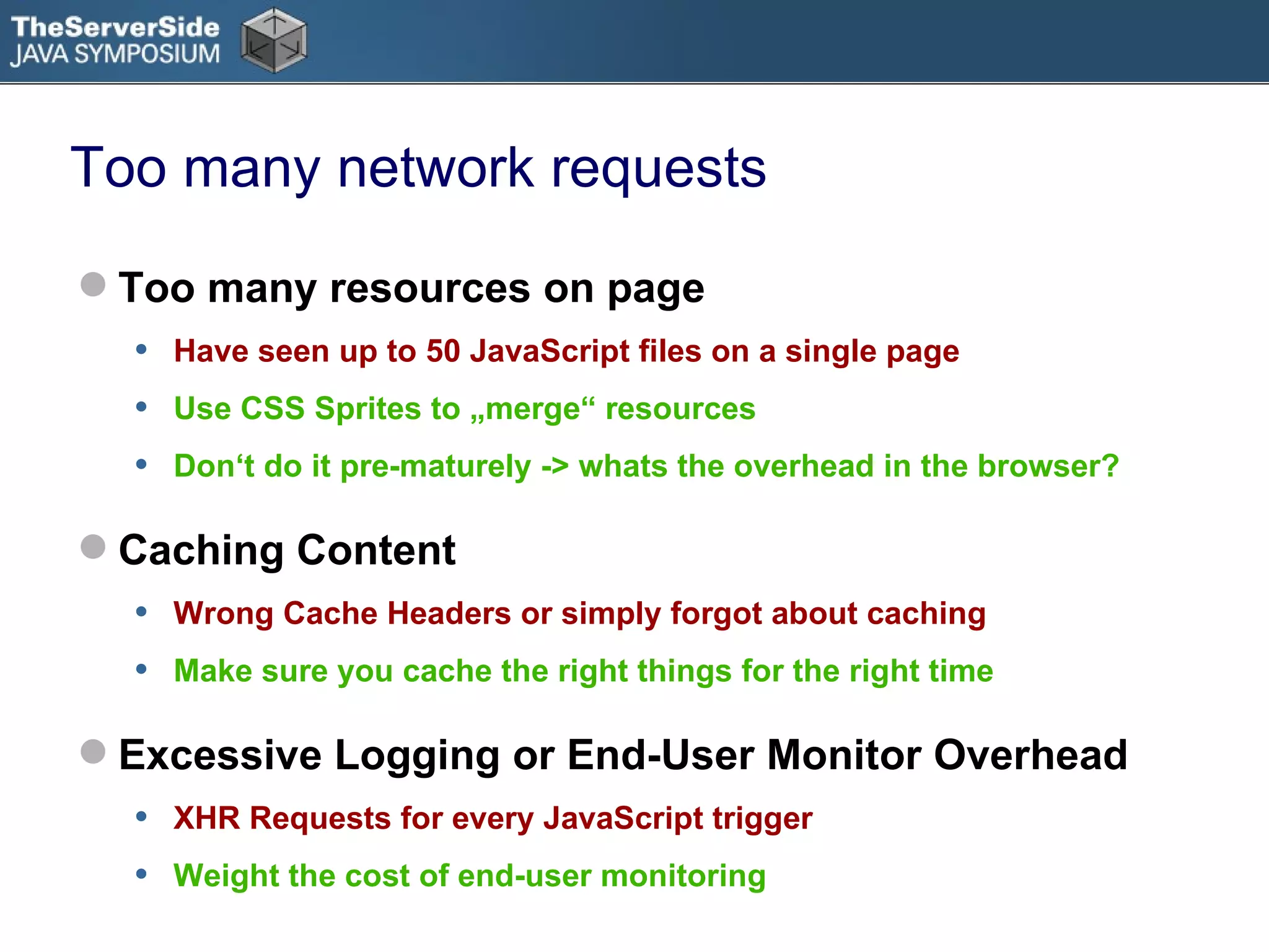 Performance Anti Patterns In Ajax Applications Ppt