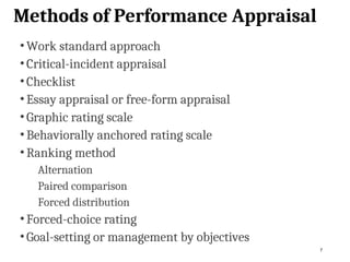 Performance appraisals powerpoint presentation | PPT