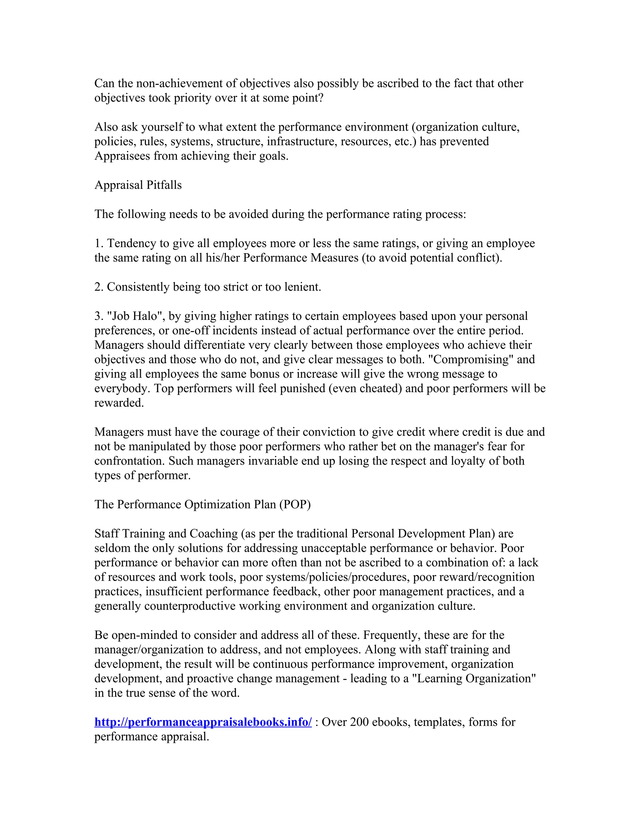 Performance appraisal | DOC