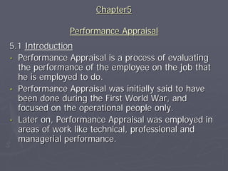 Performance Appraisal | PDF