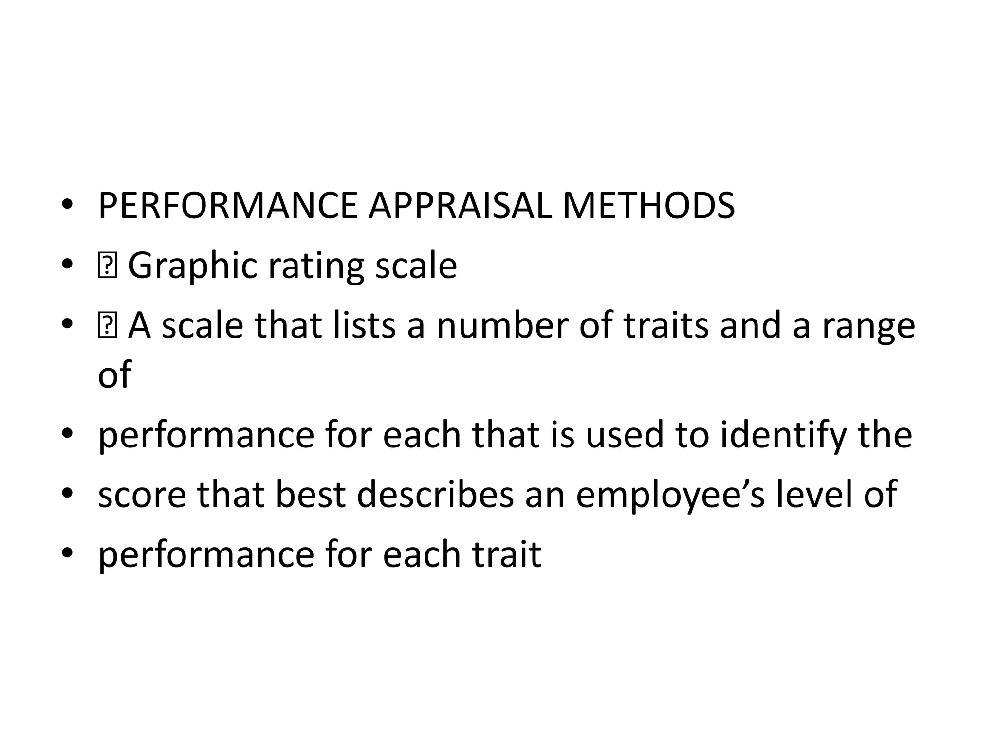 Performance appraisal | PPTX